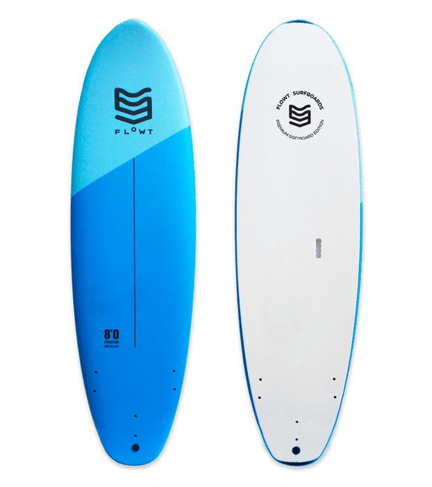 Flowt Premium Tanker Soft Top 8'0"-Blue — REAL Watersports