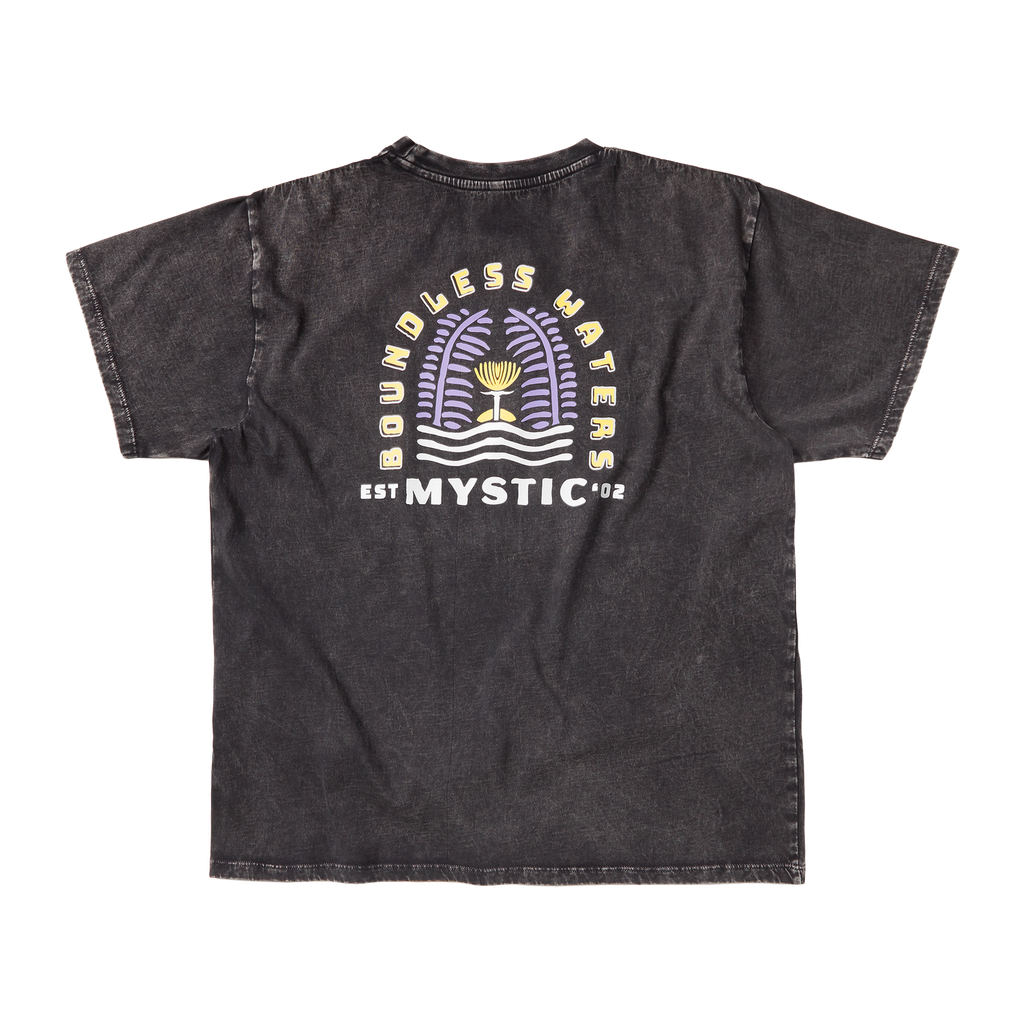Mystic Boundless Tee-Black — REAL Watersports