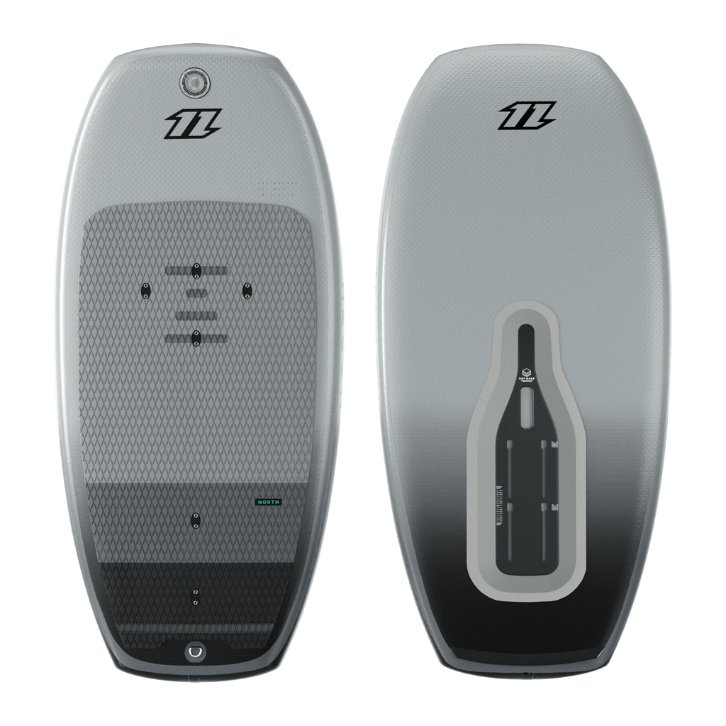 2023 North Seek Air Inflatable Foilboard-Titanium — REAL Watersports