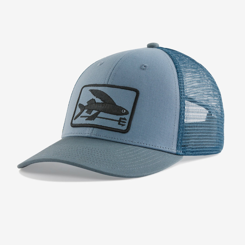Patagonia Flying Fish Lopro Trucker Hat-Flying Fish Fork: Light Plume ...