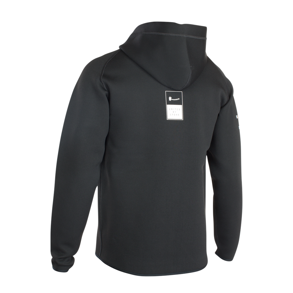 ION Neo Hoody Lite Jacket-Black — REAL Watersports