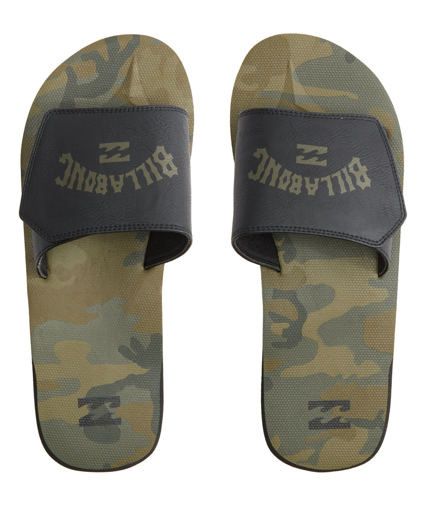 Billabong All Day Impact Slide Sandal-Military Camo — REAL Watersports