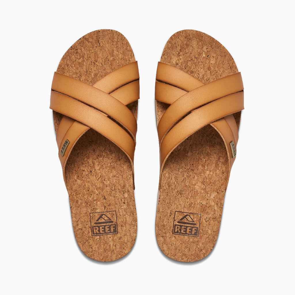 REEF Cushion Bloom Hi Sandal-Natural — REAL Watersports