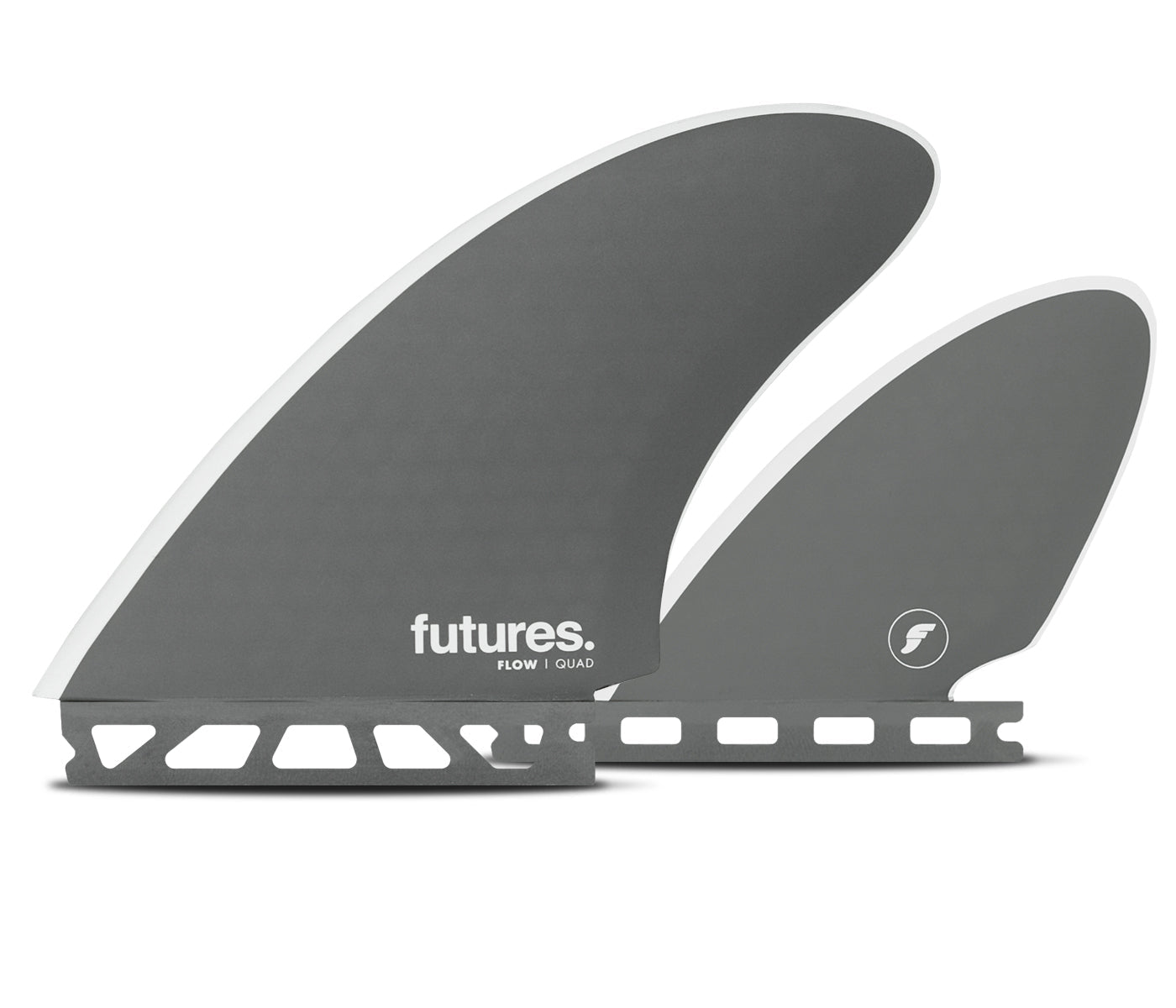 Futures Flow Honeycomb Quad Fin Set-Slate — REAL Watersports