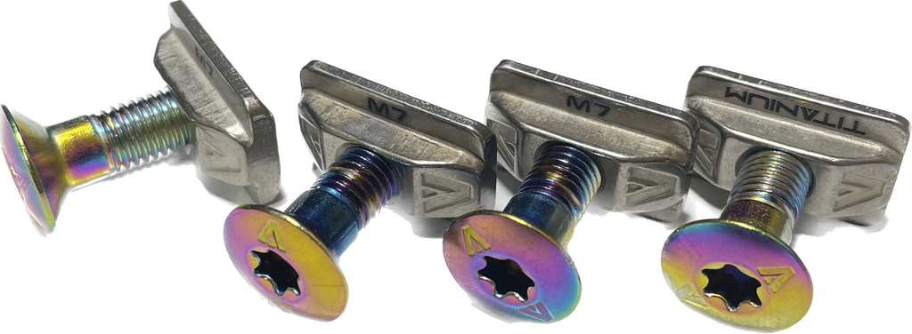 Armstrong M7 Titanium T Nut Set — REAL Watersports