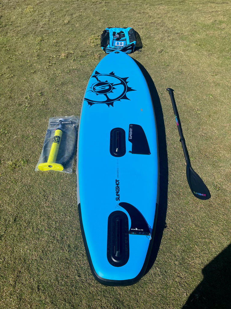 USED Slingshot Crossbreed Airtech SUP W/ Sup Winder -Blue-11' — REAL ...