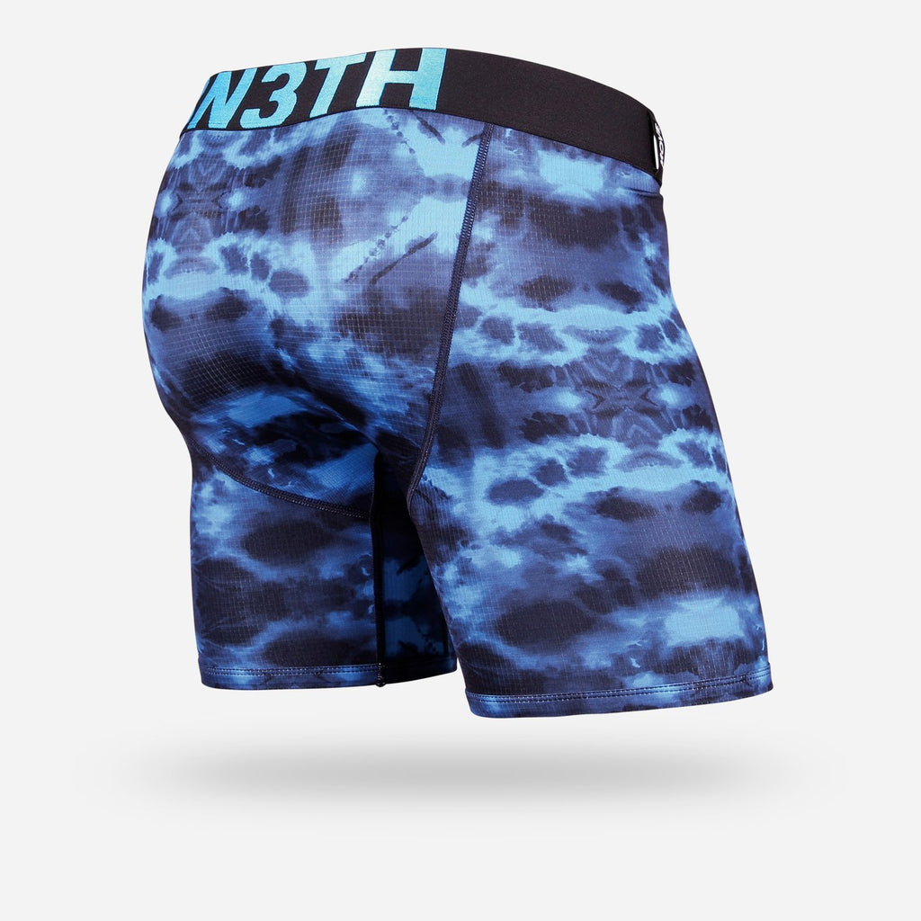 BN3TH Entourage Boxer Brief-Tie Dye-Pacific — REAL Watersports
