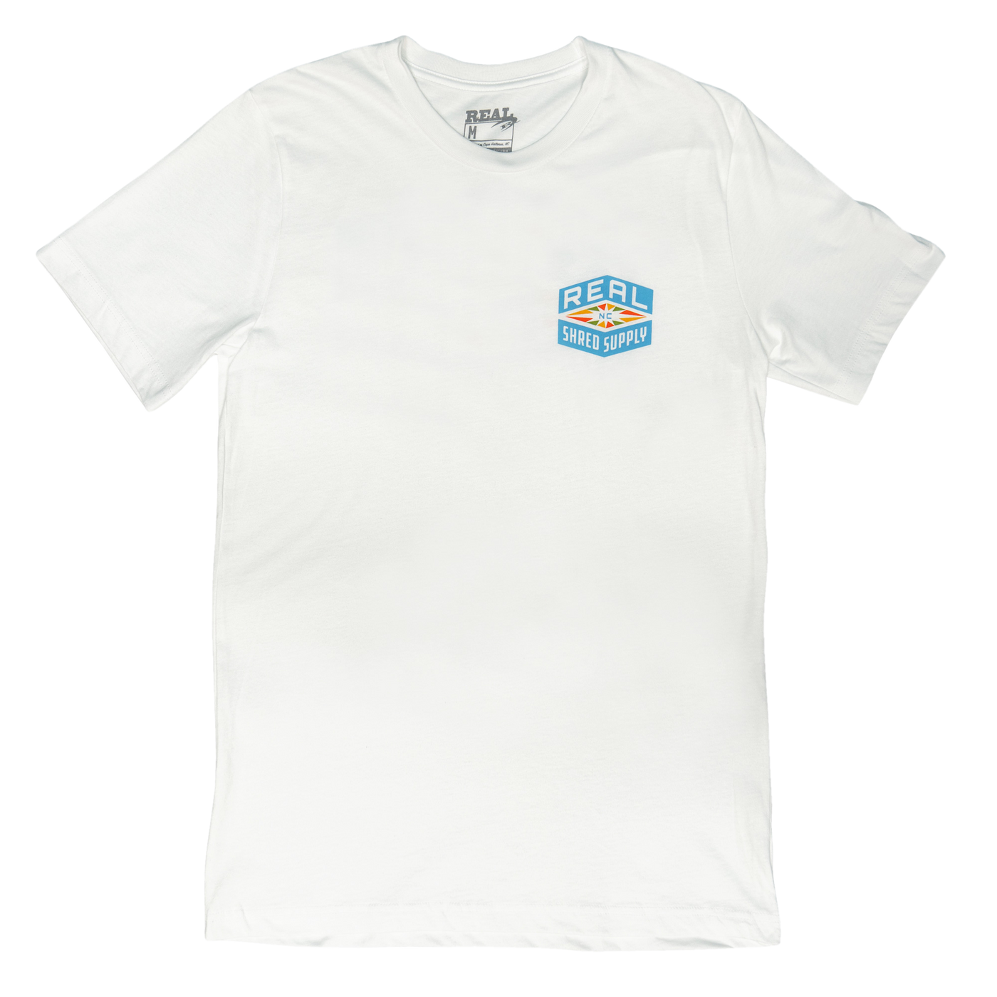 REAL Shred Supply Tee-White — REAL Watersports