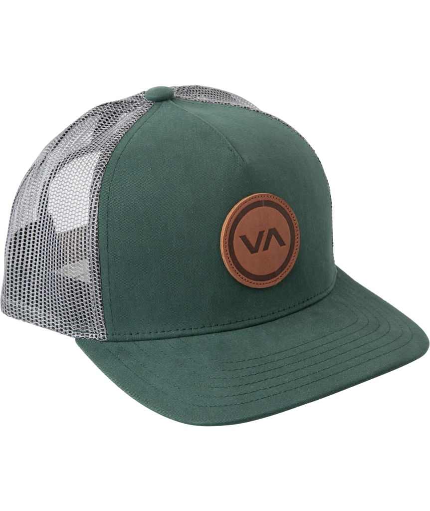 RVCA Va Mod Trucker Hat-Hunter Green — REAL Watersports