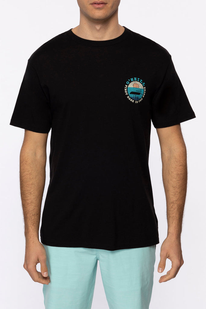 O'Neill Pumping Tee-Black — REAL Watersports